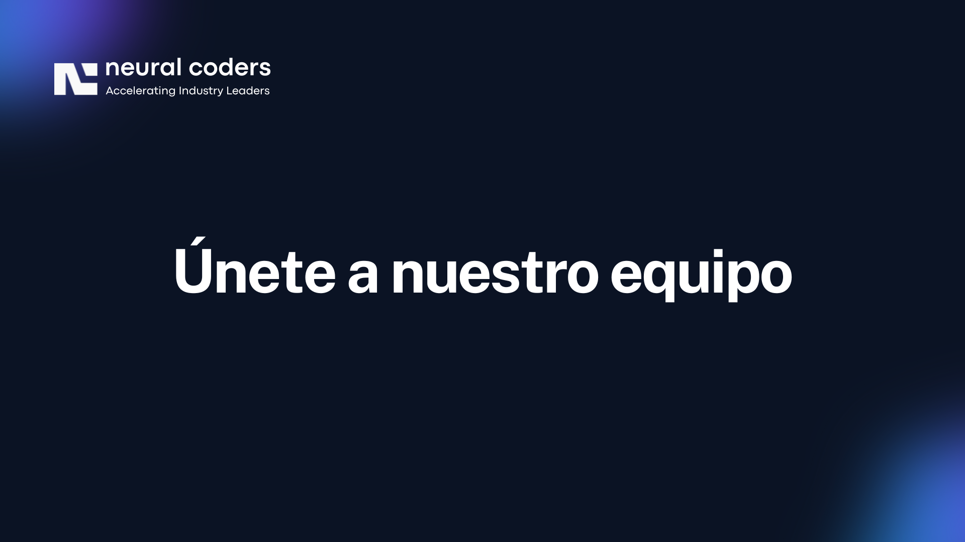 Trabajos - Neural Coders